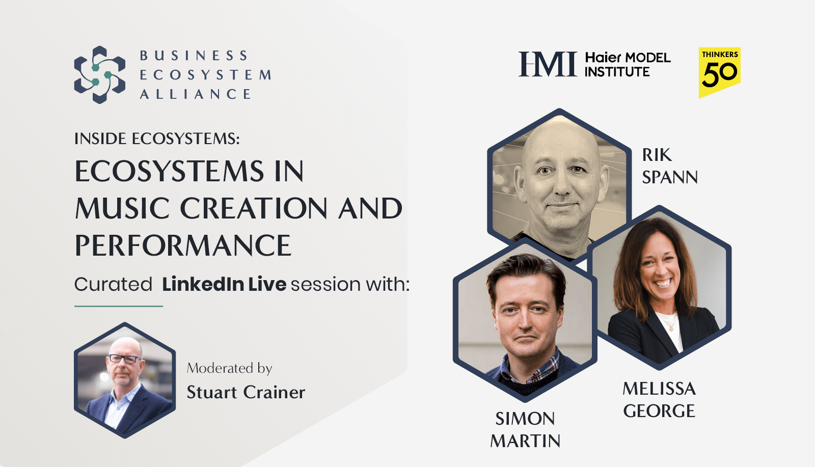 ECOSYSTEMS IN MUSIC CREATION AND PERFORMANCE - Business Ecosystem Alliance