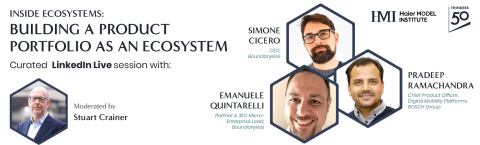 Building a Product Portfolio as an Ecosystem - Business Ecosystem Alliance